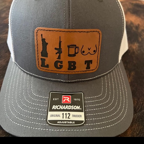 Richardson | Accessories | Richardson Snapback Tucker 12 With Leather Patch | Poshmark